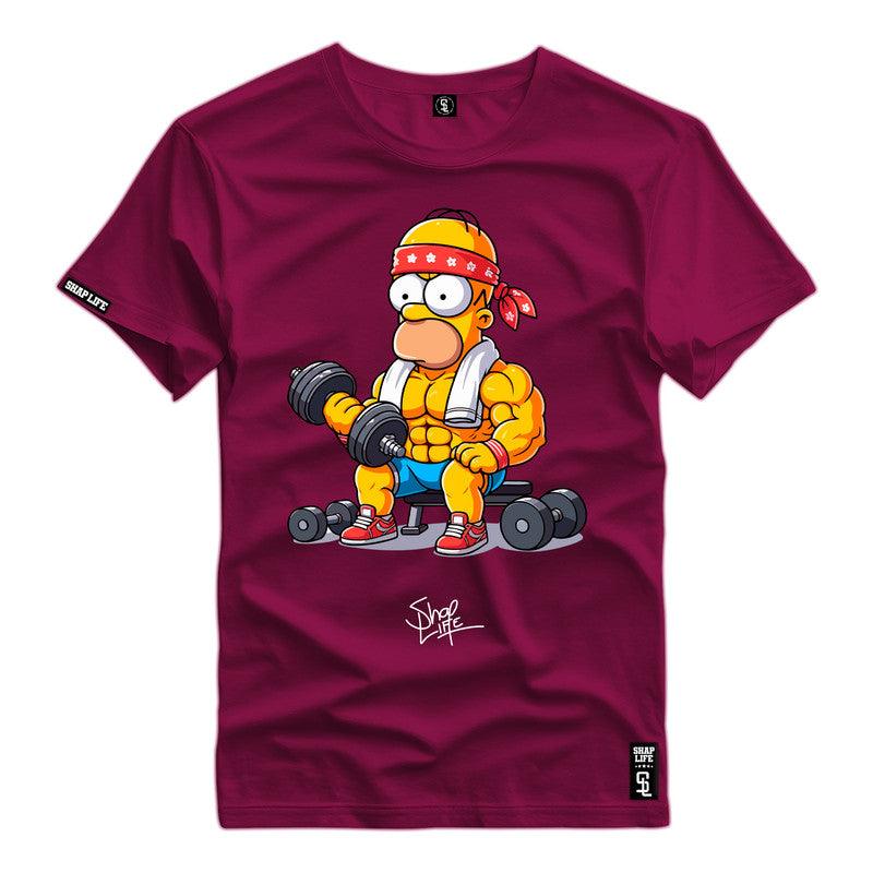 Camiseta Shap Life Homer Simpson - 3418